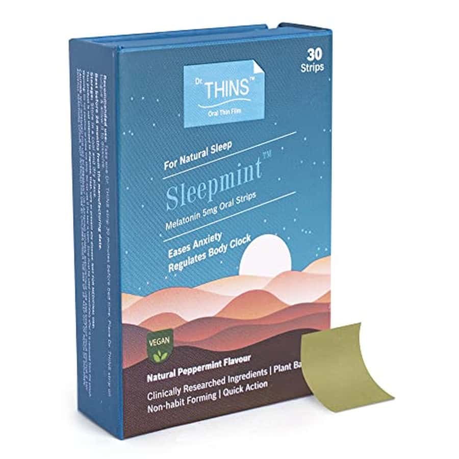 Buy DR. THINS SLEEPMINT PLUS NATURAL SLEEP INDUCER 30 ORAL STRIPS ...