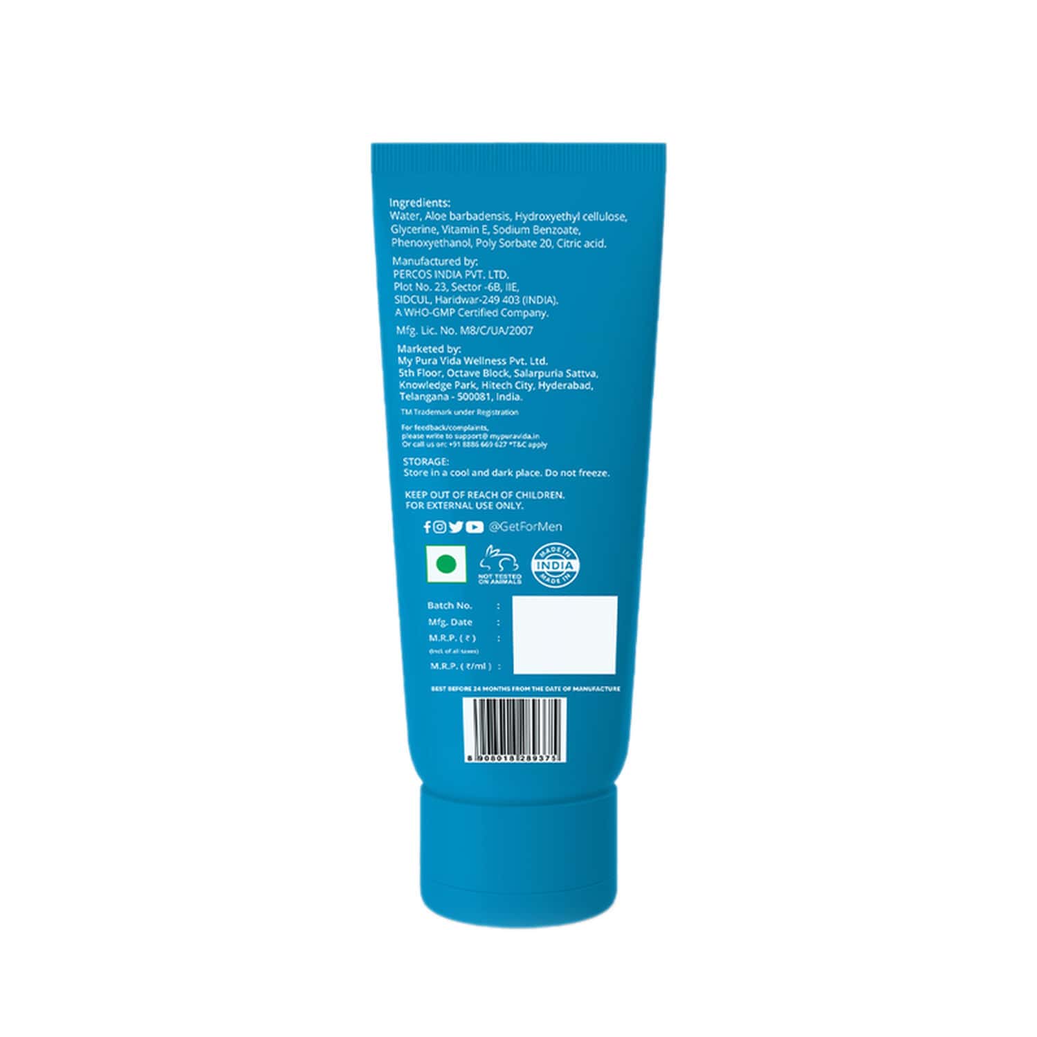 Buy FORMEN WATER-BASED INTIMATE LUBE - NON-STICKY|ANTI-STAIN|SKIN ...