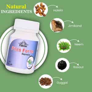 Buy CIPZER PILES FORTE CAPSULES RELIEF FOR PILES | HEMORRHOIDS ...