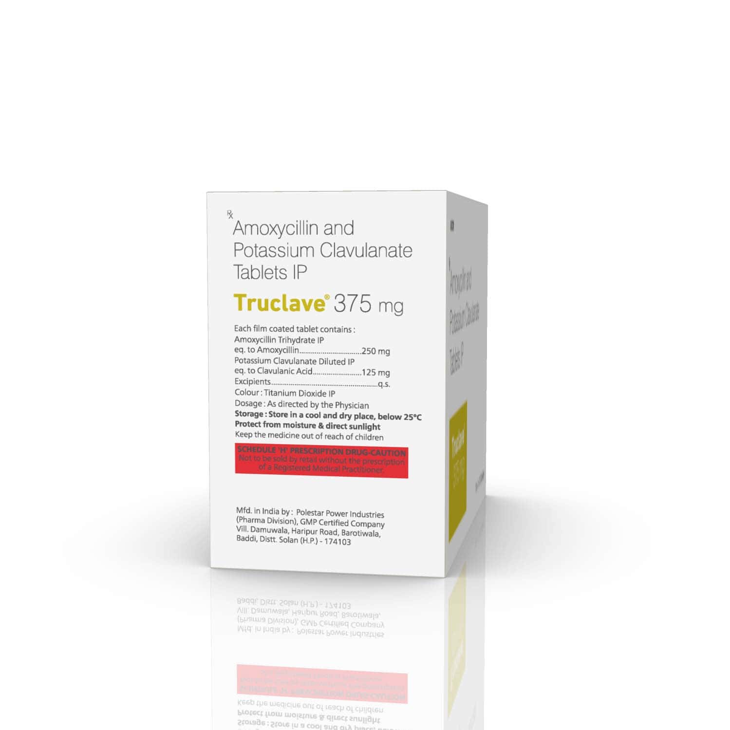 Buy TRUCLAVE 375 MG TABLETS Online & Get Upto 60% OFF at PharmEasy