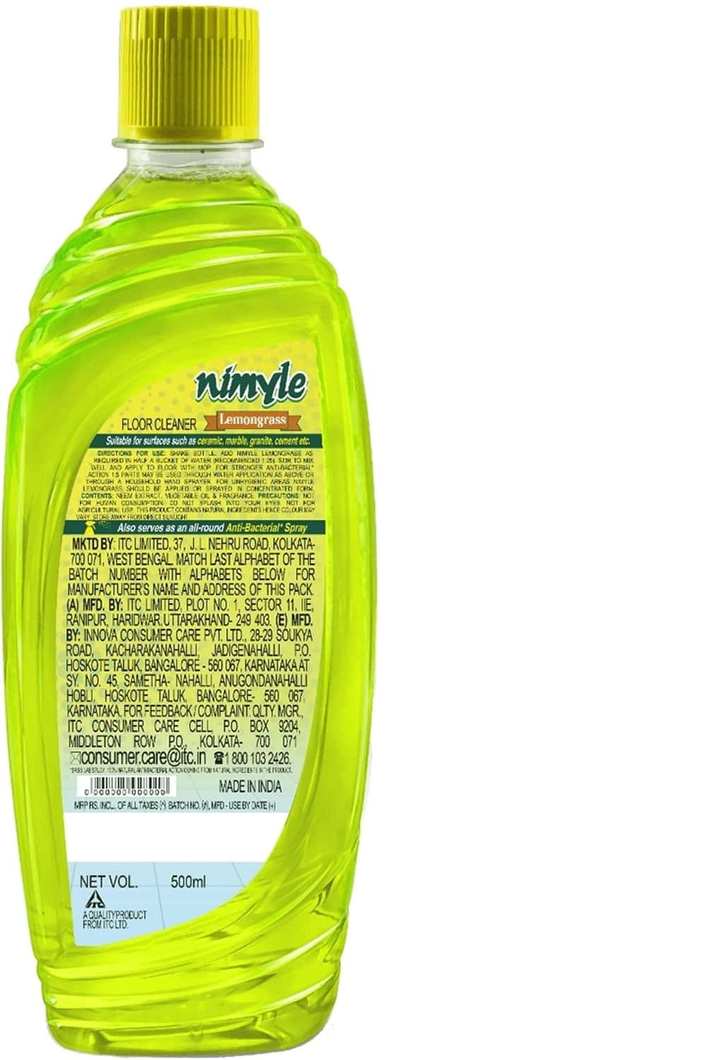 Buy NIMYLE LEMONGRASS FLOOR CLEANER 500ML Online & Get Upto 60% OFF at ...