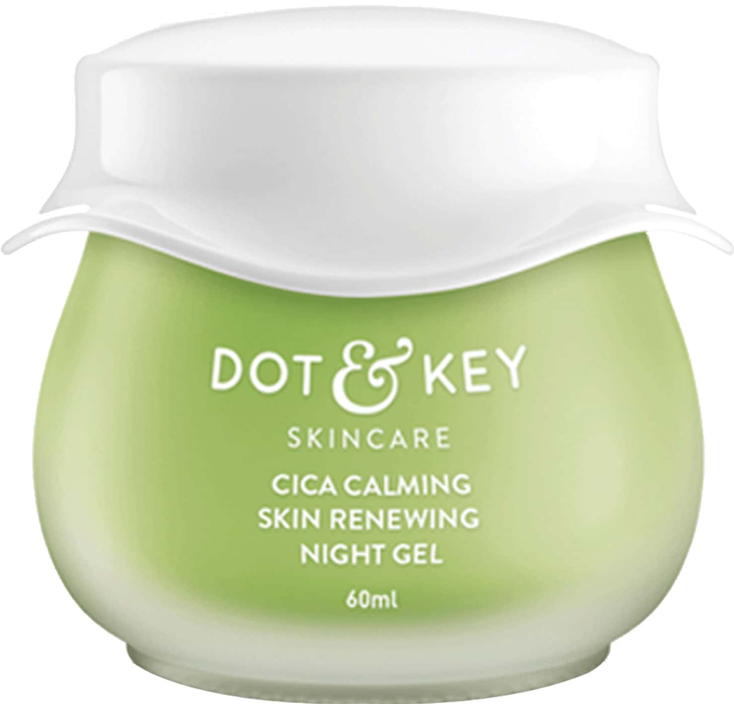 Buy Dot And Key Cica Calming Skin Renewing Night Gel 60ml Online And Get