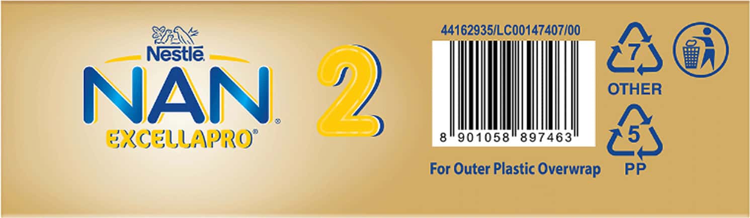 Buy NESTLE NAN EXCELLA PRO STAGE 2 FOLLOW-UP INFANT FORMULA - 400 G BAG ...