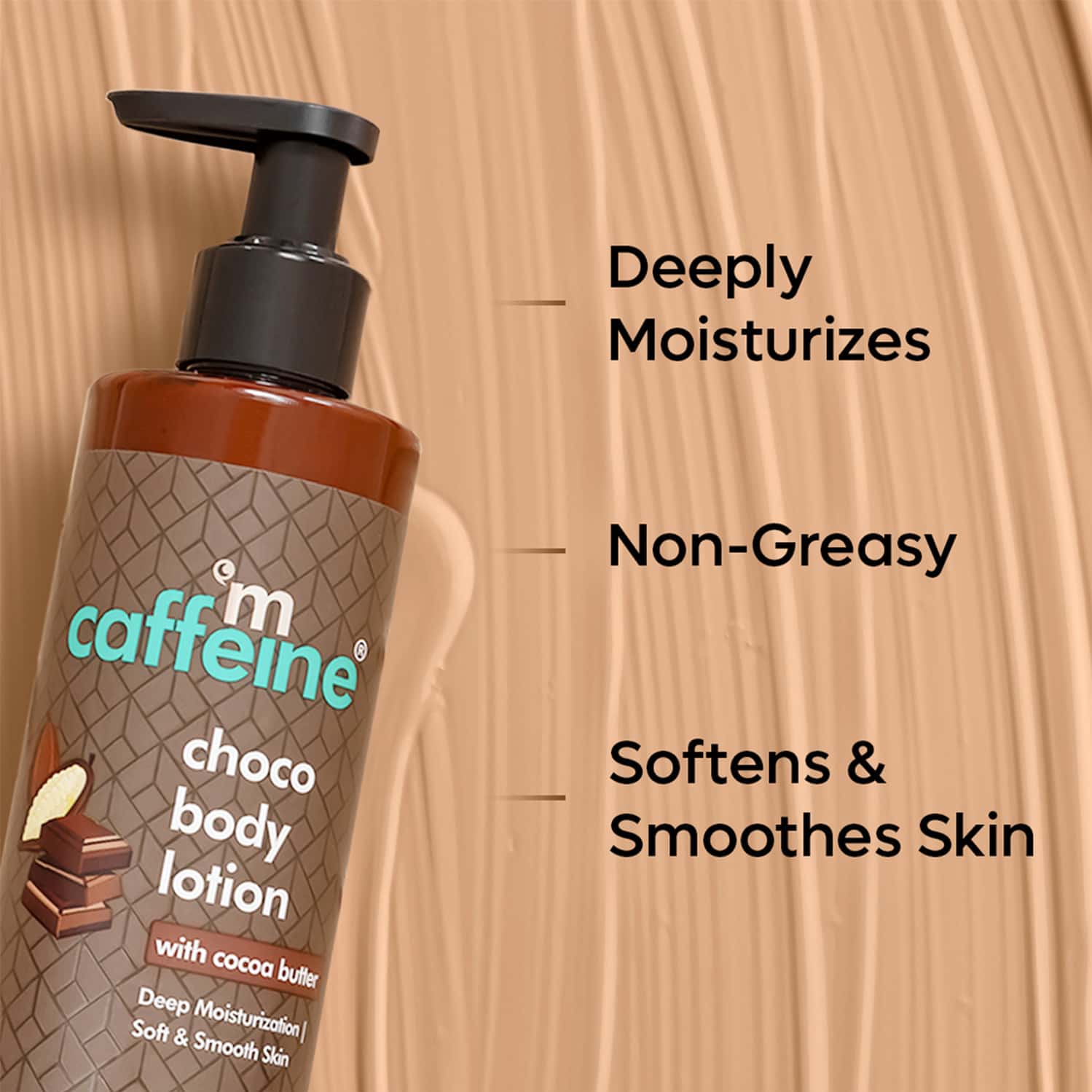 Buy MCAFFEINE CHOCO BODY LOTION FOR DEEP MOISTURIZATION 250ML Online ...
