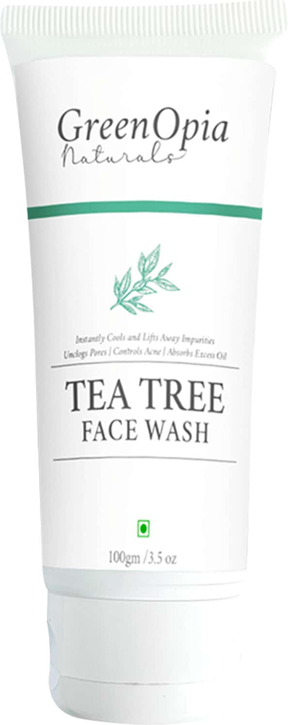 Buy GREENOPIA TEA TREE FACE WASH PACK OF 1 Online & Get Upto 60% OFF at ...