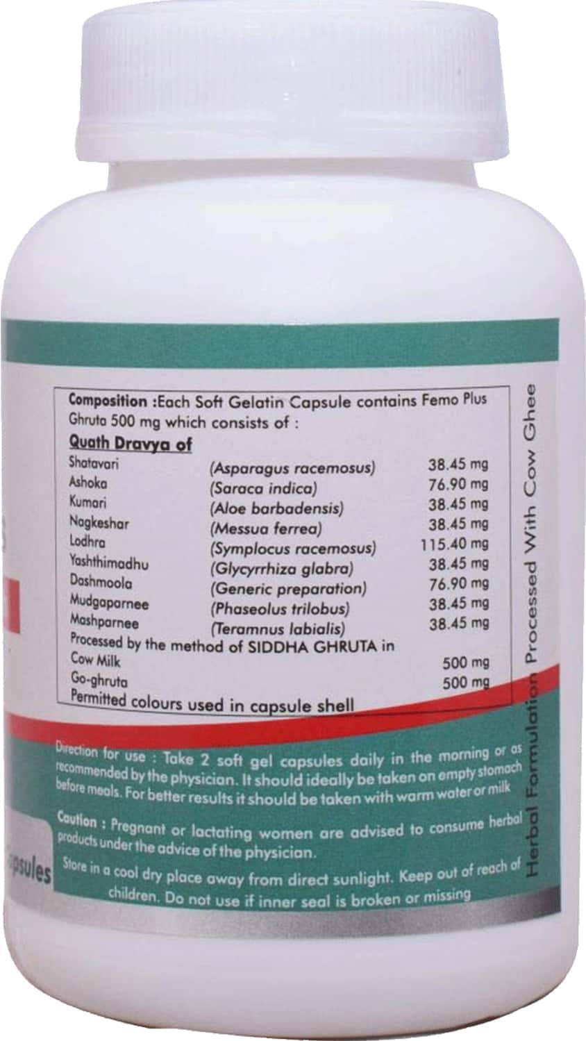 Buy WAY2HERBAL FEMOPLUS - 30 CAPSULE PACK OF 2 Online & Get Upto 60% ...