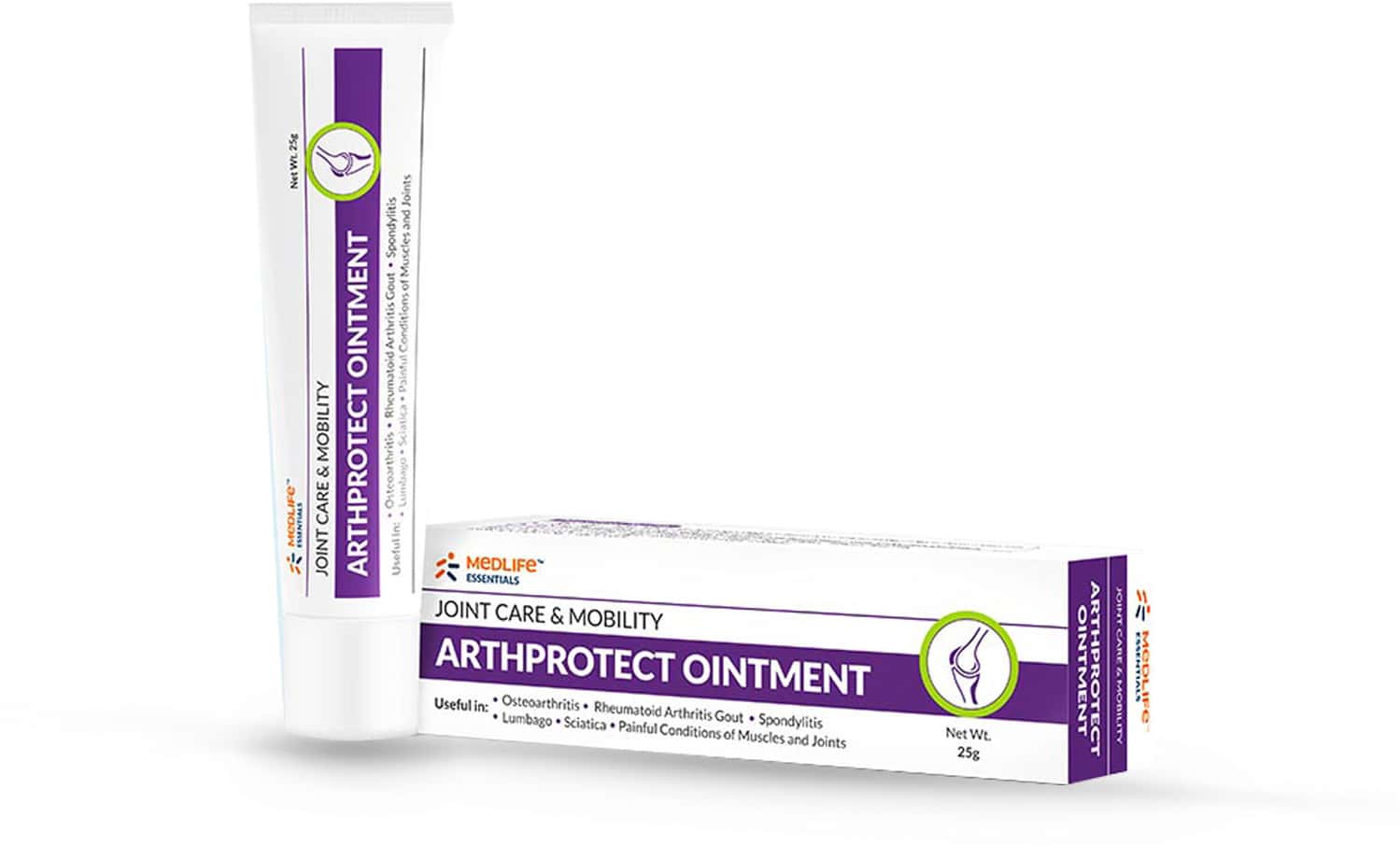 Buy MEDLIFE ESSENTIALS ARTHPROTECT OINTMENT 25 GM Online & Get Upto 60% ...