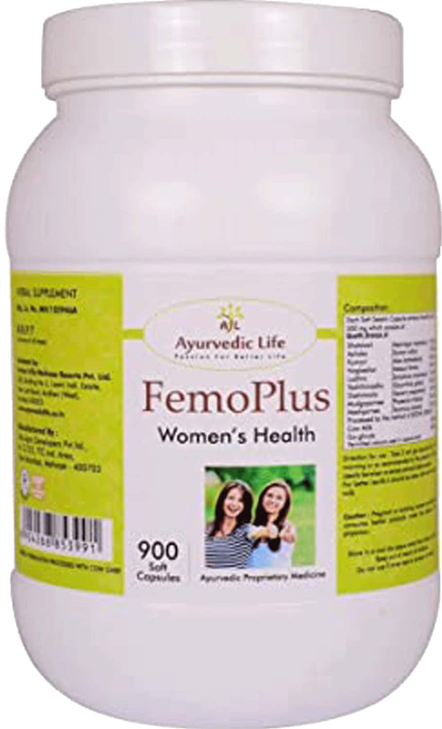Buy NATURZ AYURVEDA FEMOPLUS - 900 CAPSULES Online & Get Upto 60% OFF ...