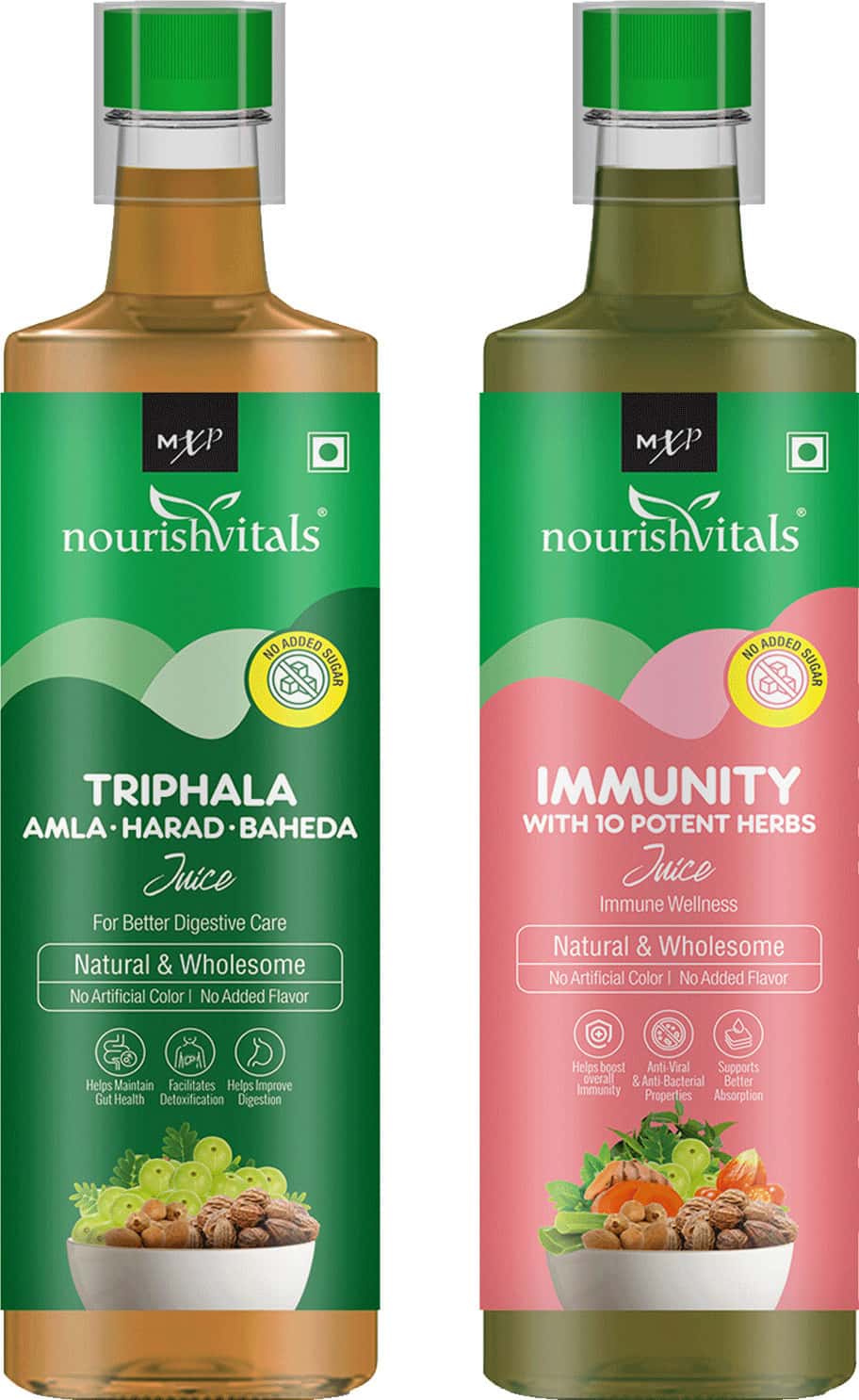 Buy NOURISHVITALS TRIPHALA AMLA HARAD BAHEDA JUICE NATURAL IMMUNITY ...