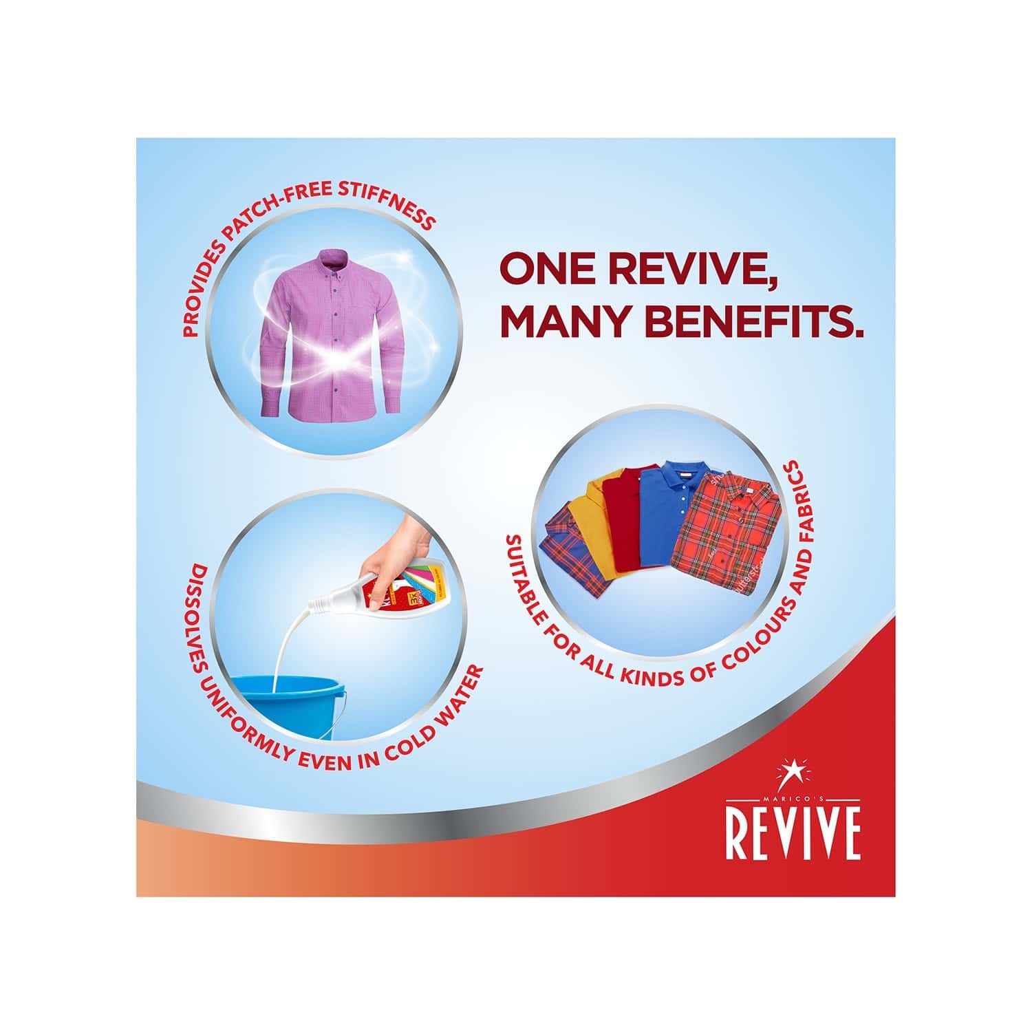 Buy Revive Liquid Stiffener - 400 Gm Online & Get Upto 60% OFF at PharmEasy