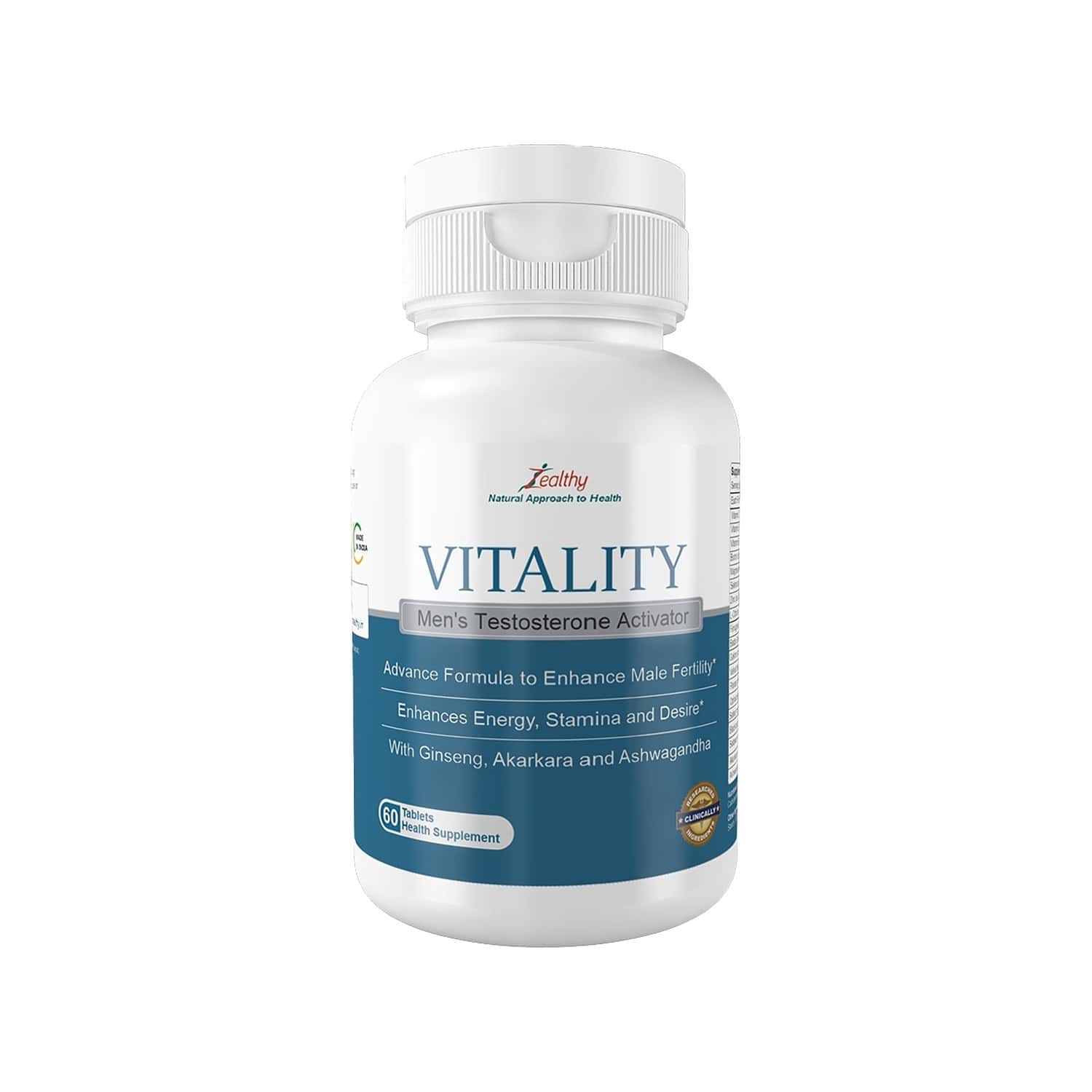 Buy Zealthy Vitality For Men - 60 Tablets Online & Get Upto 60% OFF at ...