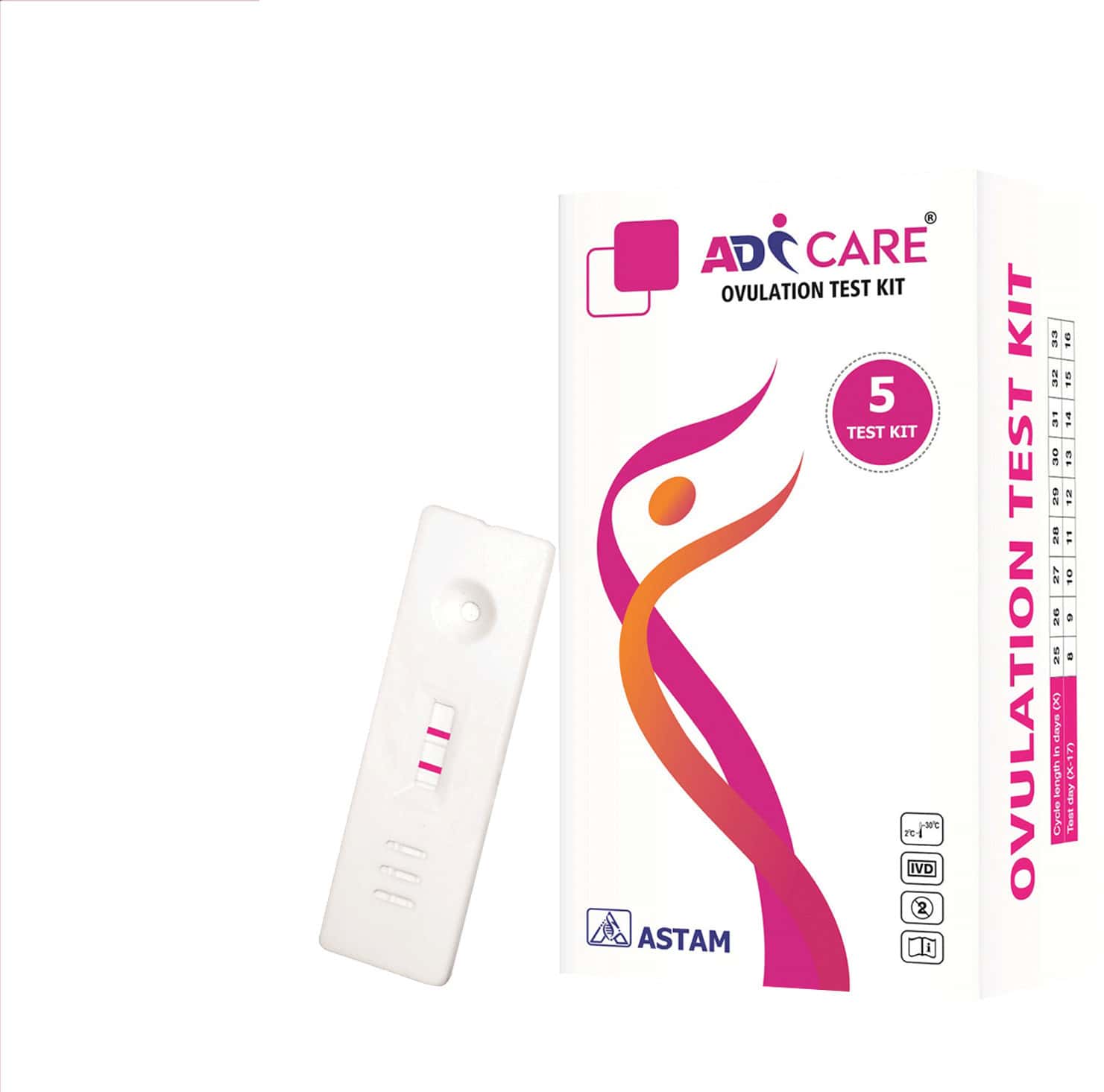 Buy ADICARE ONE STEP PREGNANCY TEST KIT | HCG HOME PREGNANCY TEST ...