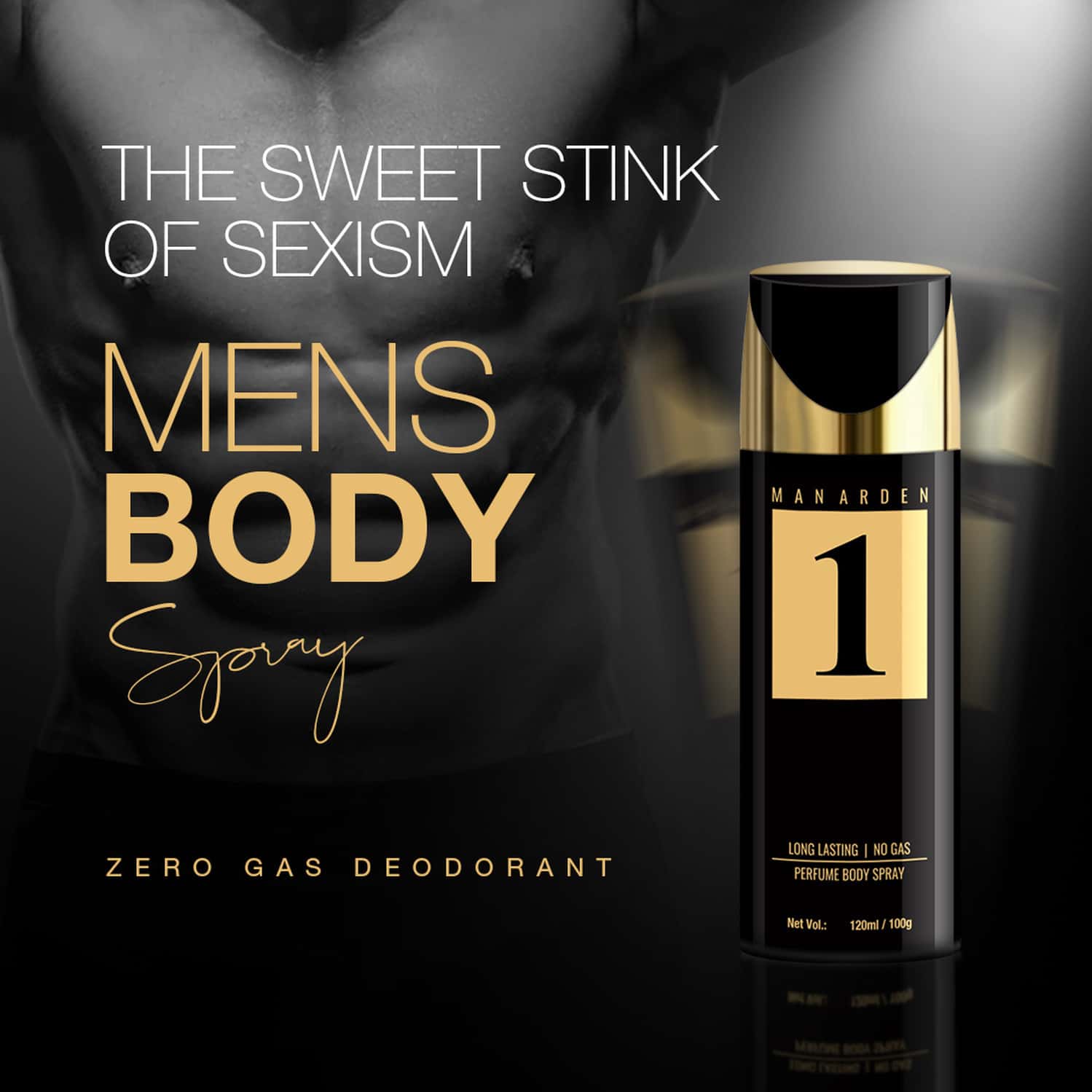 Buy MAN ARDEN #1 DEODORANT, NO GAS DEO FOR MEN, LONG LASTING ULTRA ...