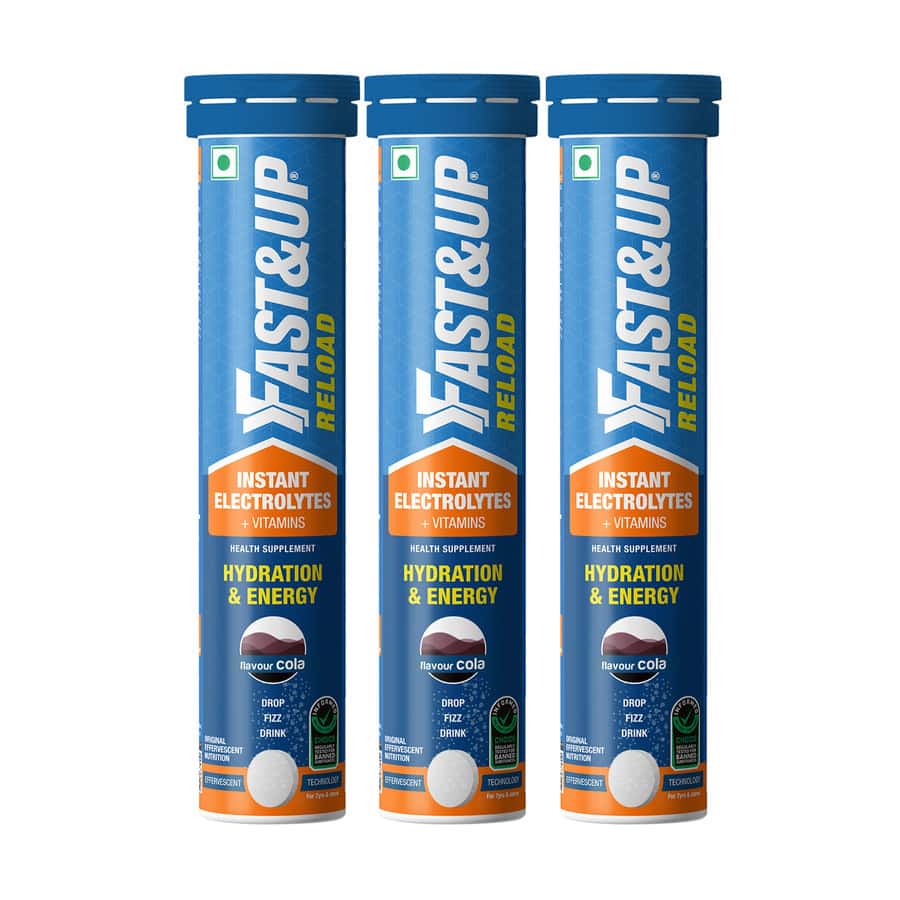 Buy FAST&UP RELOAD HYDRATION WITH ELECTROLYTES- 20 EFFERVESCENT TABLETS ...