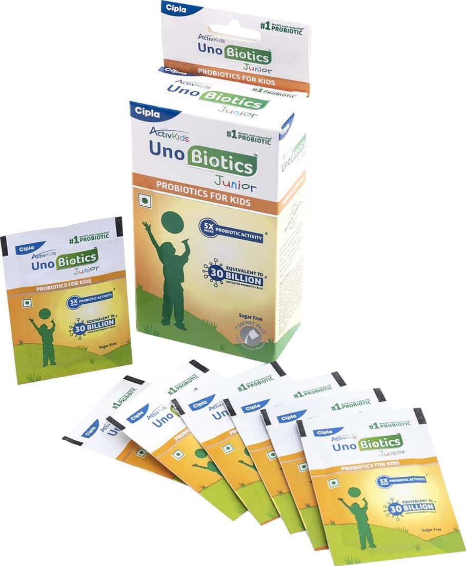 Buy UNOBIOTICS JUNIOR CHILD NUTRITION (10 SACHETS) Online & Get Upto 60 ...