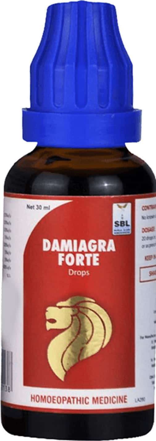 Buy SBL DAMIAGRA FORTE DROPS 30 ML Online & Get Upto 60% OFF at PharmEasy
