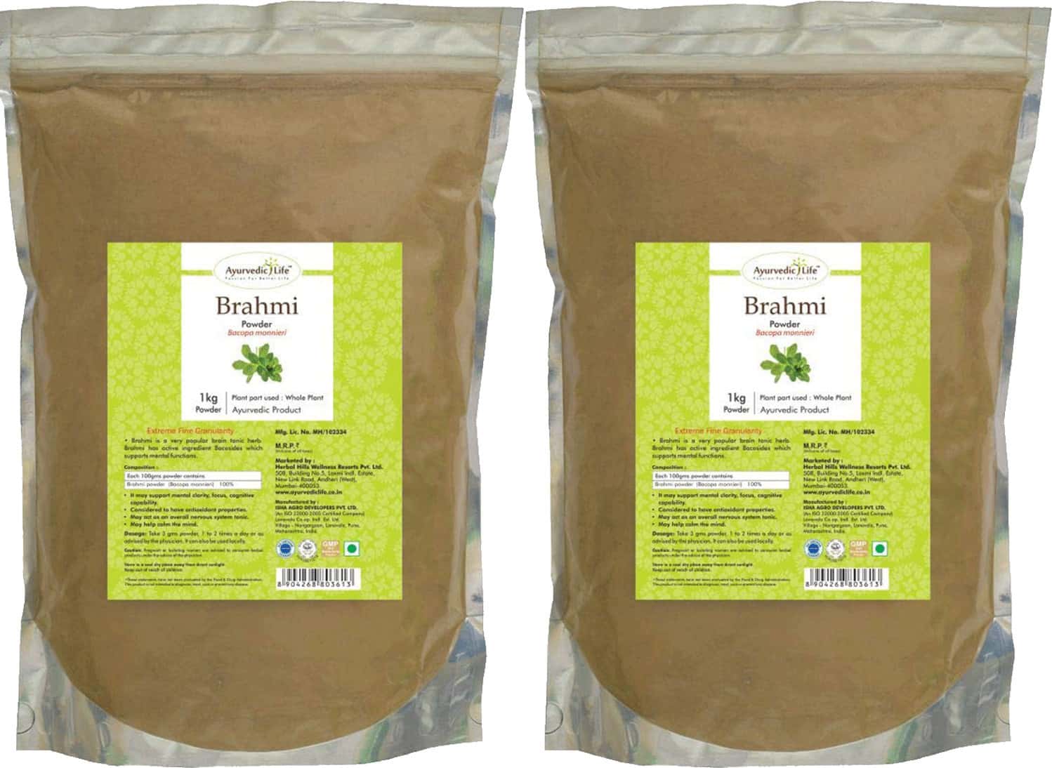 Buy VED TATTVA BRAHMI POWDER - 1 KG (PACK OF 5) Online & Get Upto 60% ...