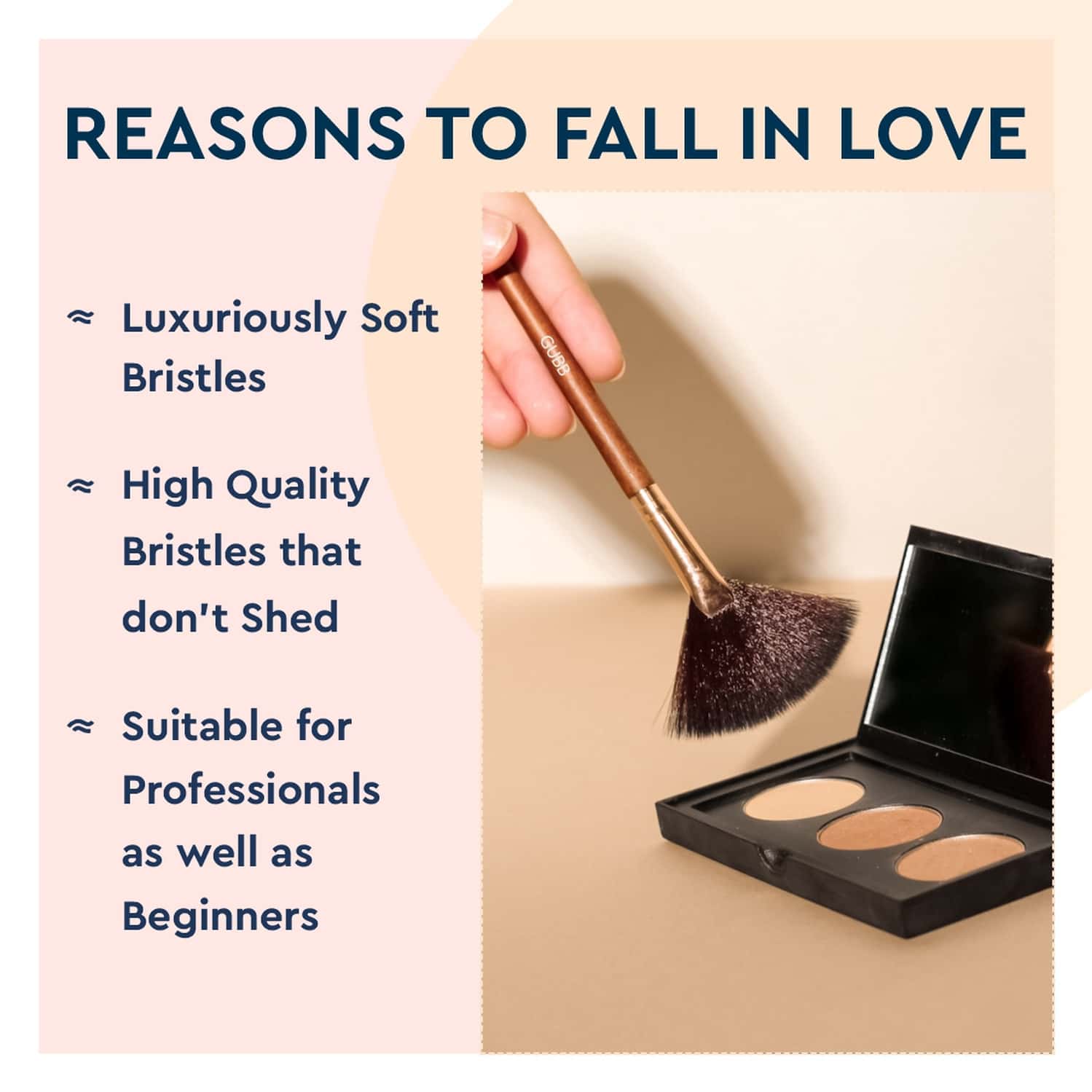 Buy GUBB MAKE UP FAN BRUSH Online & Get Upto 60% OFF at PharmEasy