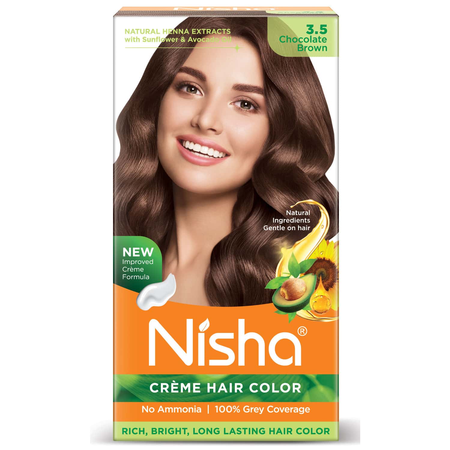 Buy NISHA CREME HAIR COLOR CHERRY RED (60GM+60ML+18ML) AMMONIA FREE ...