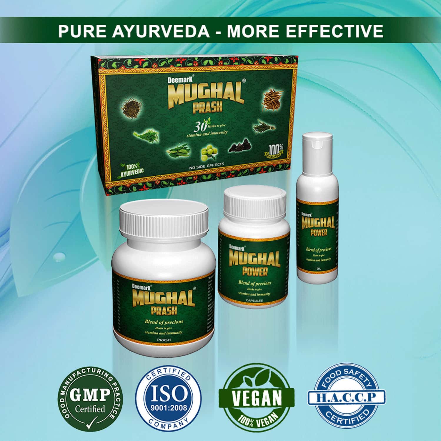 Buy DEEMARK MUGHAL PRASH FOR STRENGTH STAMINA ENERGY (250G PRASH|50 ML ...