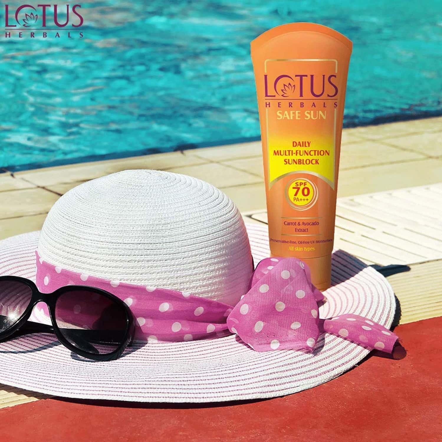 Buy LOTUS HERBALS SAFESUN SUNSCREEN DAILY MULTI-FUNCTION SUNBLOCK SPF ...