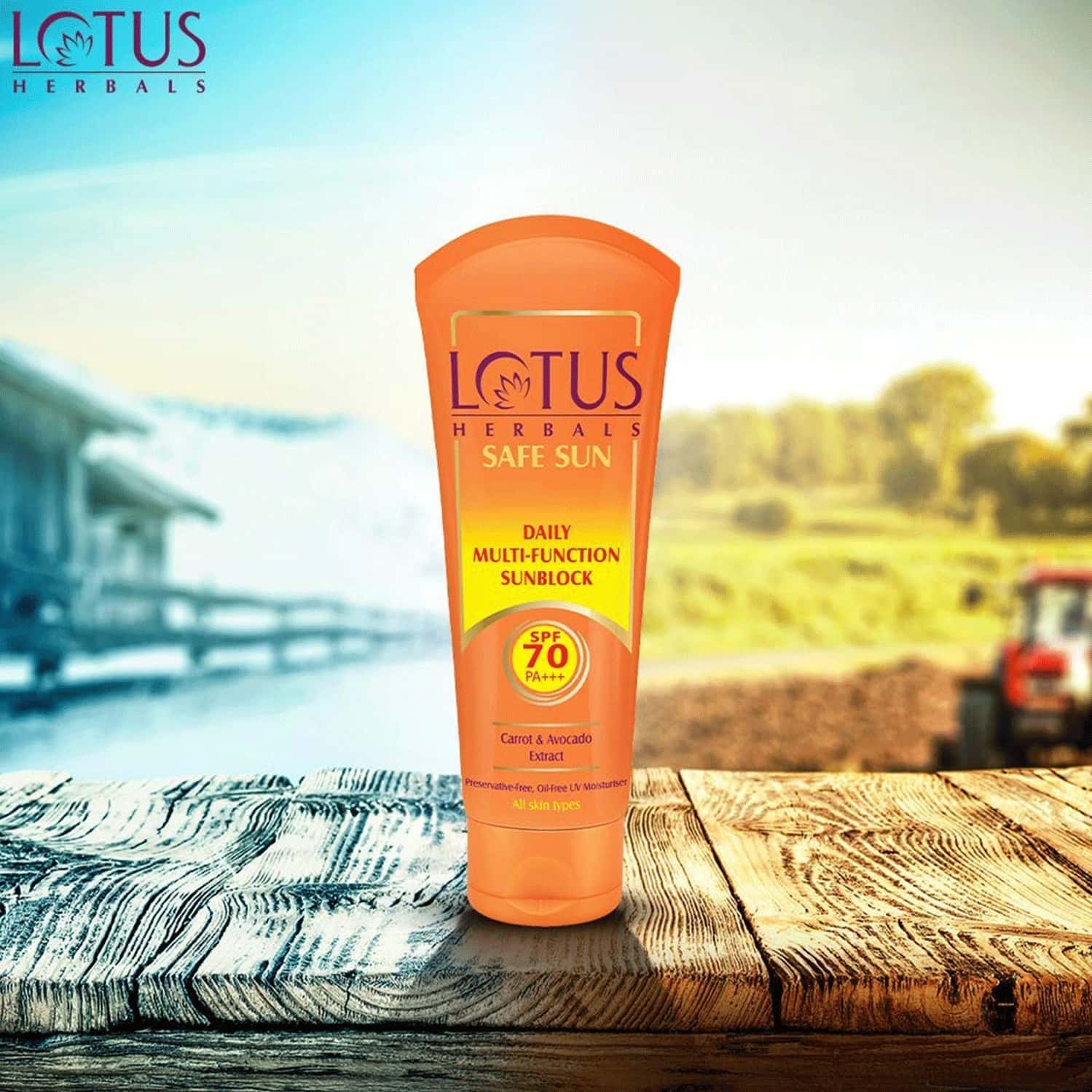 Buy LOTUS HERBALS SAFESUN SUNSCREEN DAILY MULTI-FUNCTION SUNBLOCK SPF ...