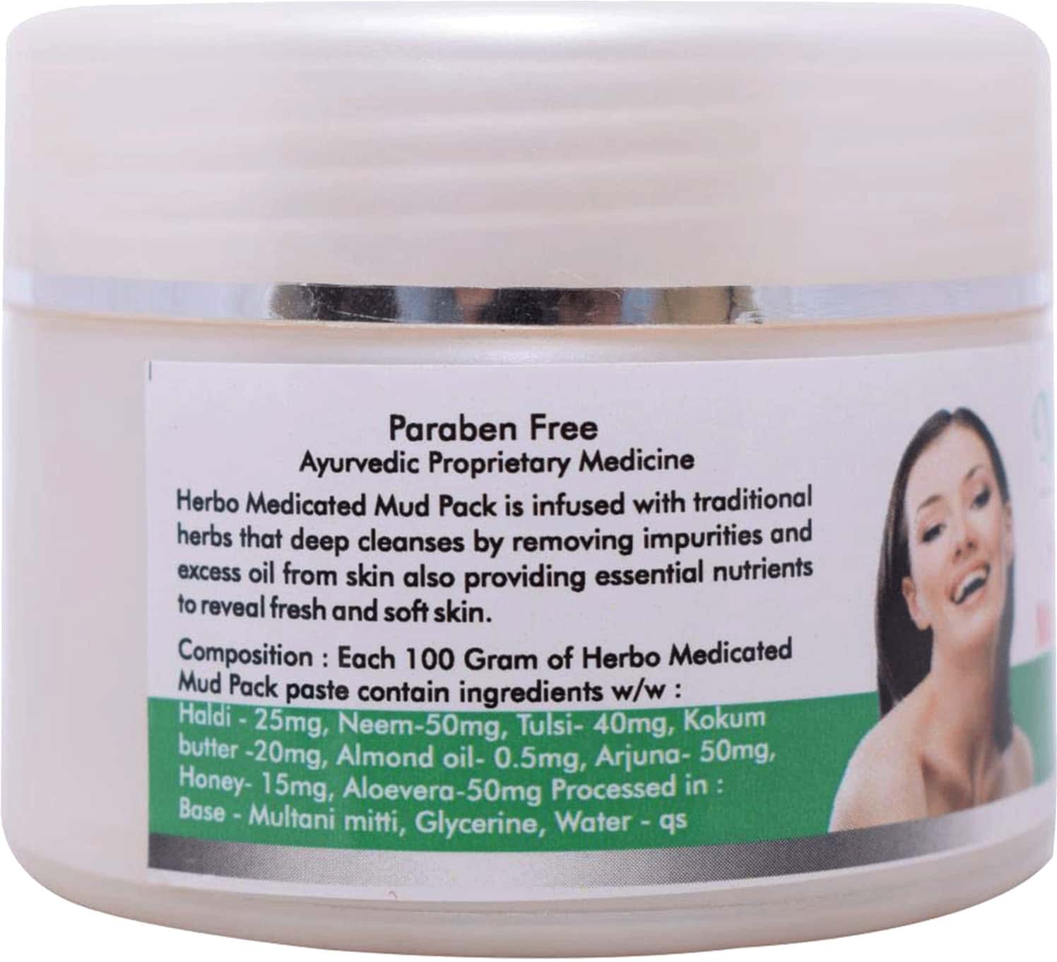 Buy NATURZ AYURVEDA HERBO MUD PACK - 50G (PACK OF 2) Online & Get Upto ...