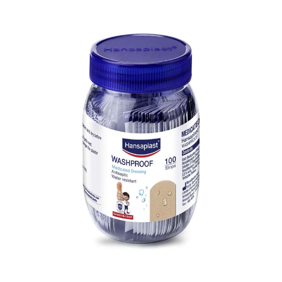 Buy HANSAPLAST BANDAGE WASHPROOF BOX OF 8 Online & Get Upto 60% OFF at ...
