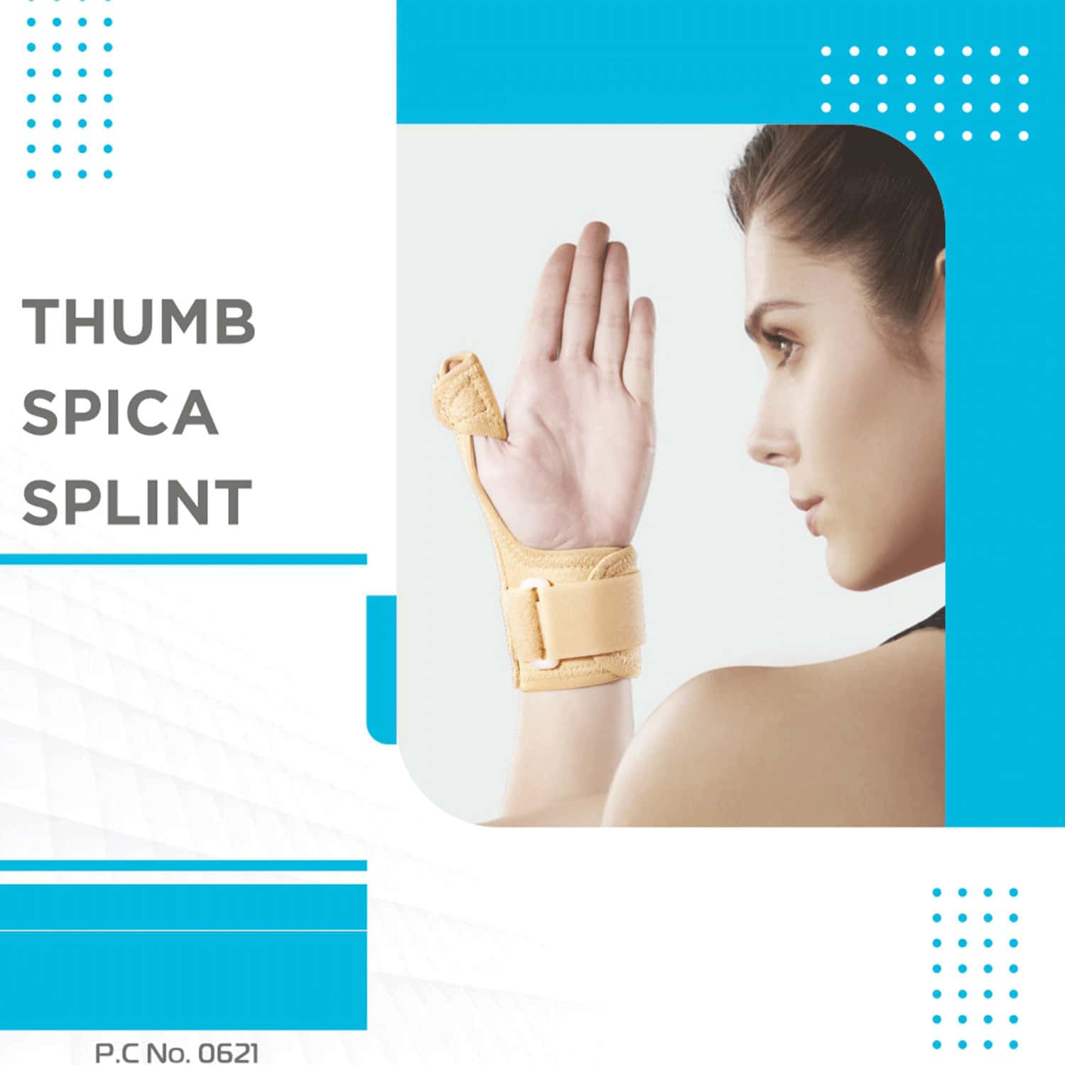 Buy VISSCO THUMB SPICA SPLINT FOR BOTH LEFT/RIGHT | PROVIDES FREE HAND ...