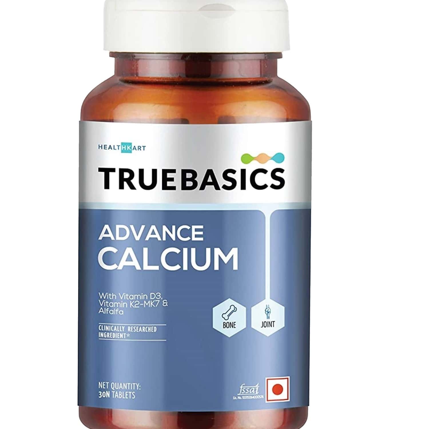 Buy TRUEBASICS ADVANCE CALCIUM - CACIUM 30 TABLETS Online & Get Upto 60 ...