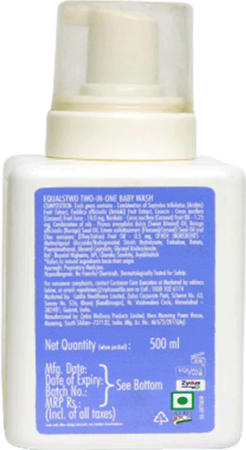 Buy EQUALSTWO TWO-IN-ONE BABY WASH 500 ML Online & Get Upto 60% OFF at ...