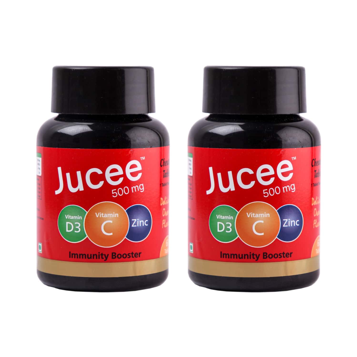 Buy JUCEE CHEWABLE TABLETS (ORANGE) (60 TABLETS - PACK OF 4) Online ...
