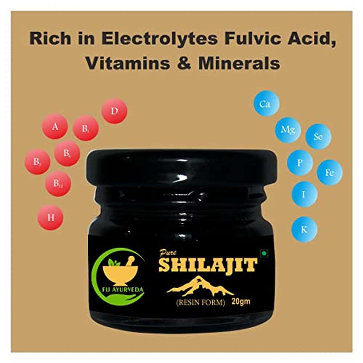 Buy FIJ AYURVEDA PURE AYURVEDIC SHILAJIT/SHILAJIT RESIN (SEMI LIQUID ...