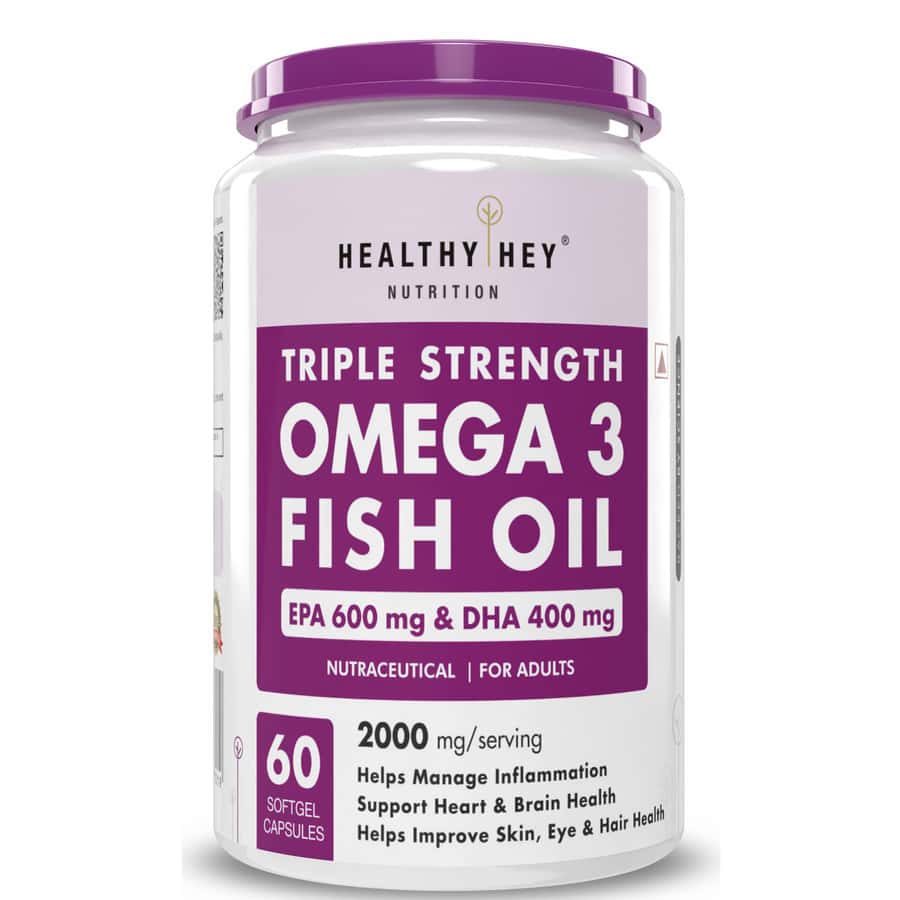 Buy PHARMEASY FISH OIL 1000MG SOFT GELATIN 60 CAPSULES Online & Get ...