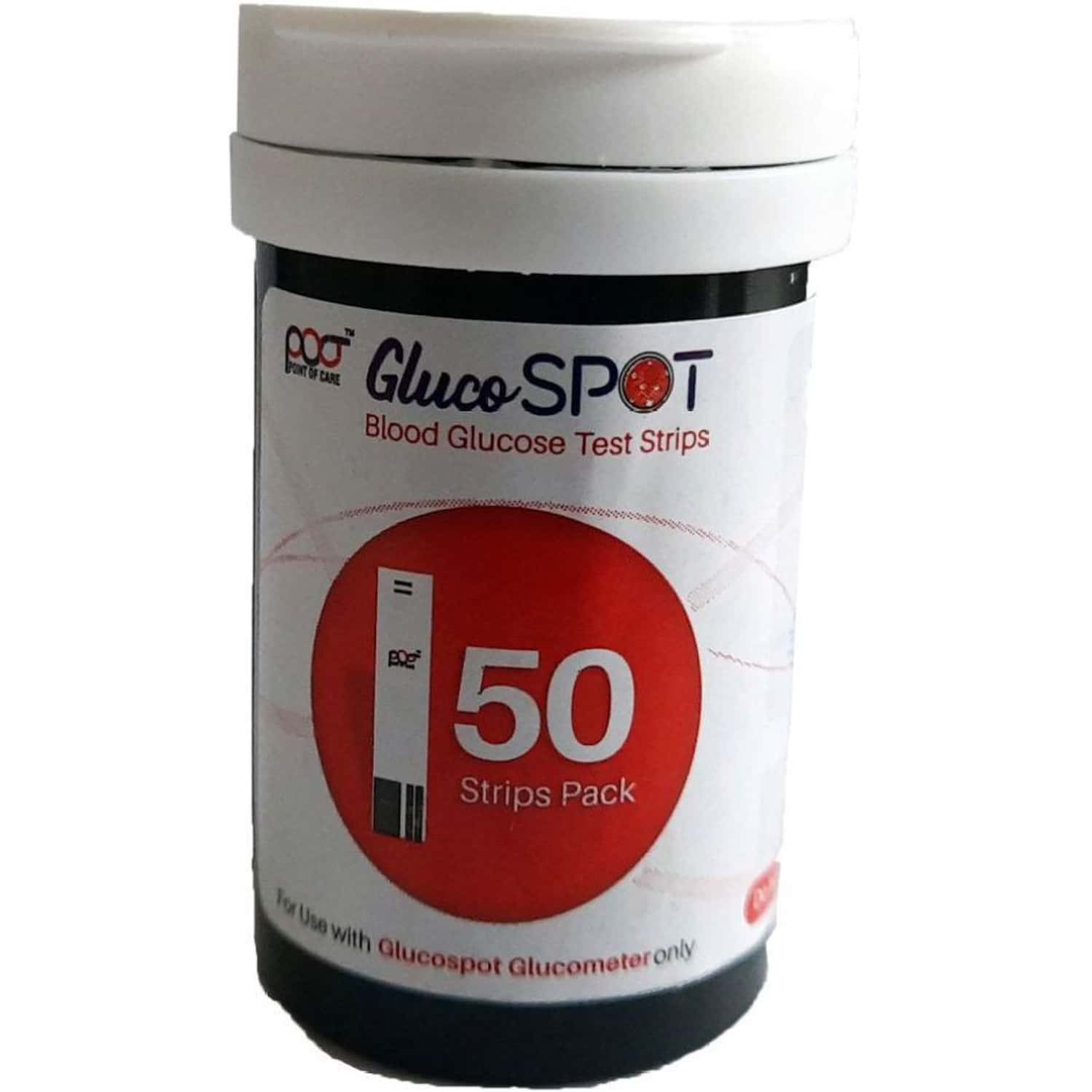 Buy POINT OF CARE GLUCO SPOT 25 STRIPS Online & Get Upto 60% OFF at ...