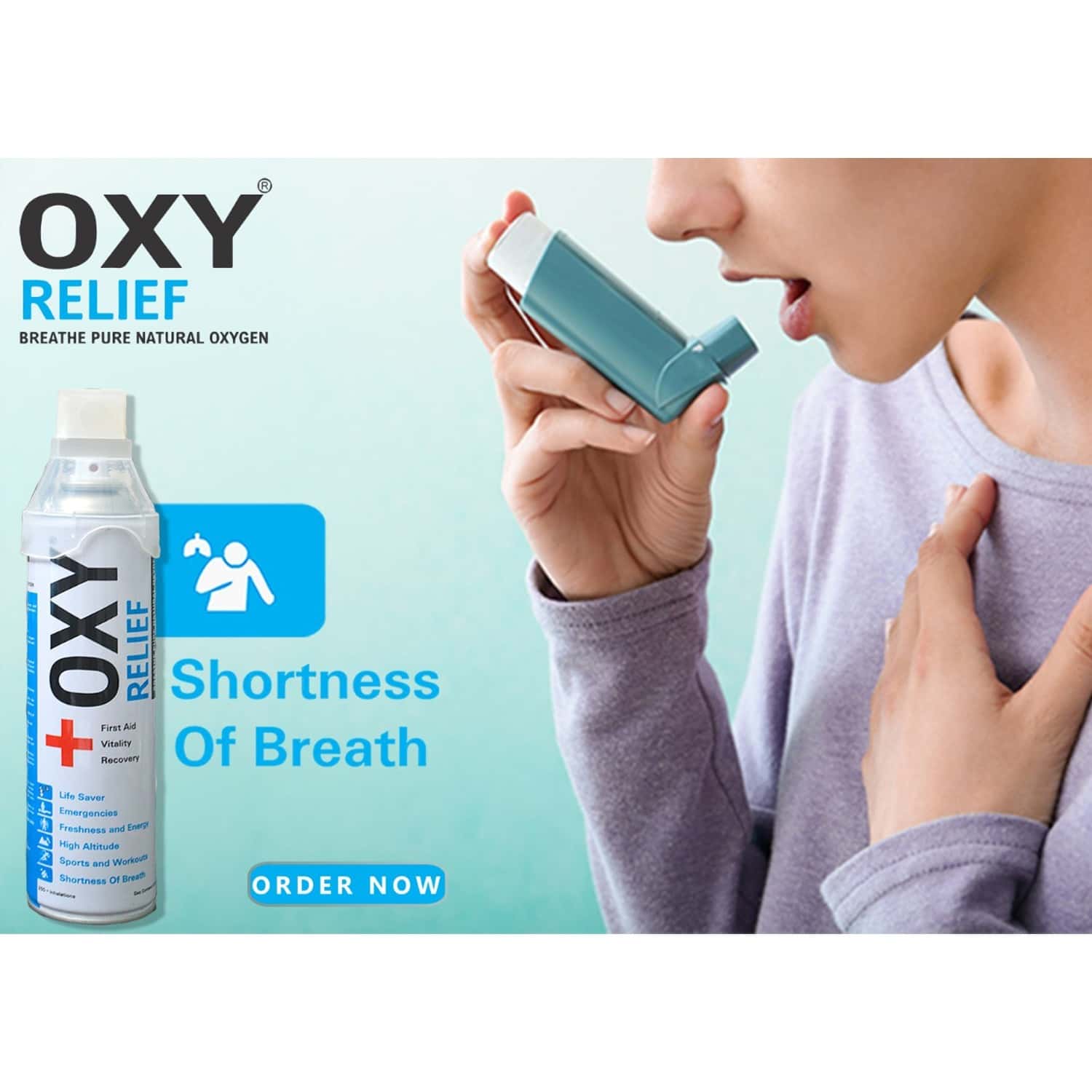 Buy Oxy Relief Oxygen Cylinder - Gas Content 12 Litres Online & Get ...