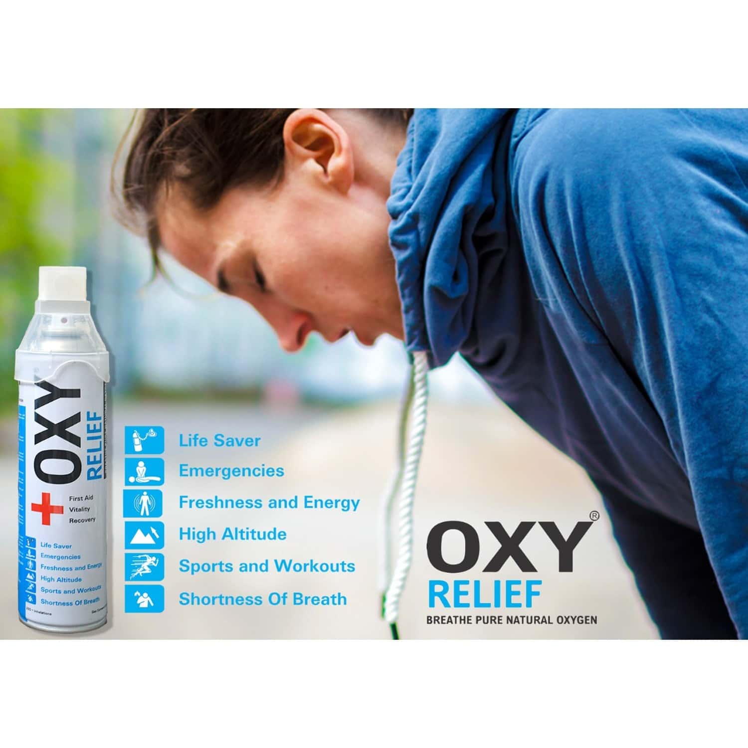 Buy Oxy Relief Oxygen Cylinder - Gas Content 12 Litres Online & Get ...