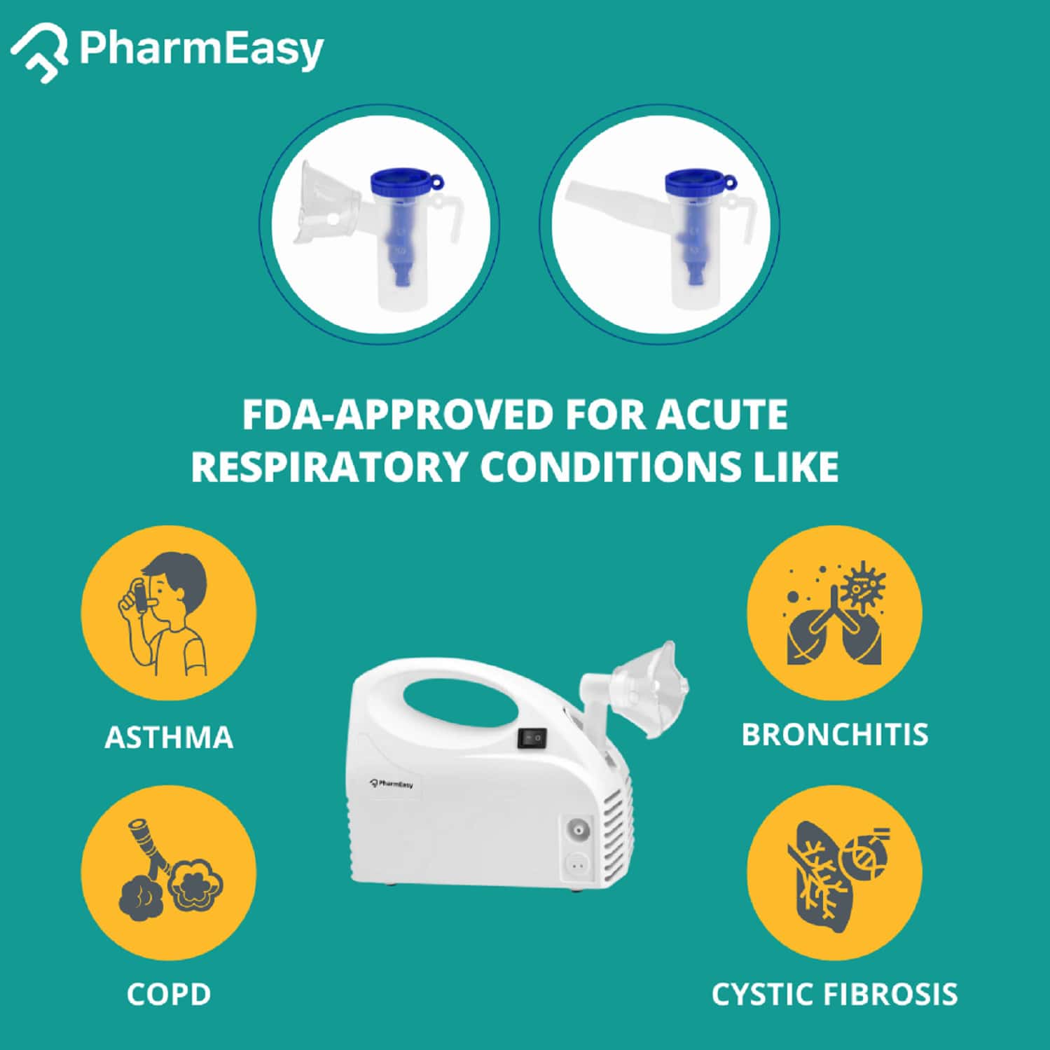Buy PHARMEASY NEBULIZER Online & Get Upto 60% OFF at PharmEasy
