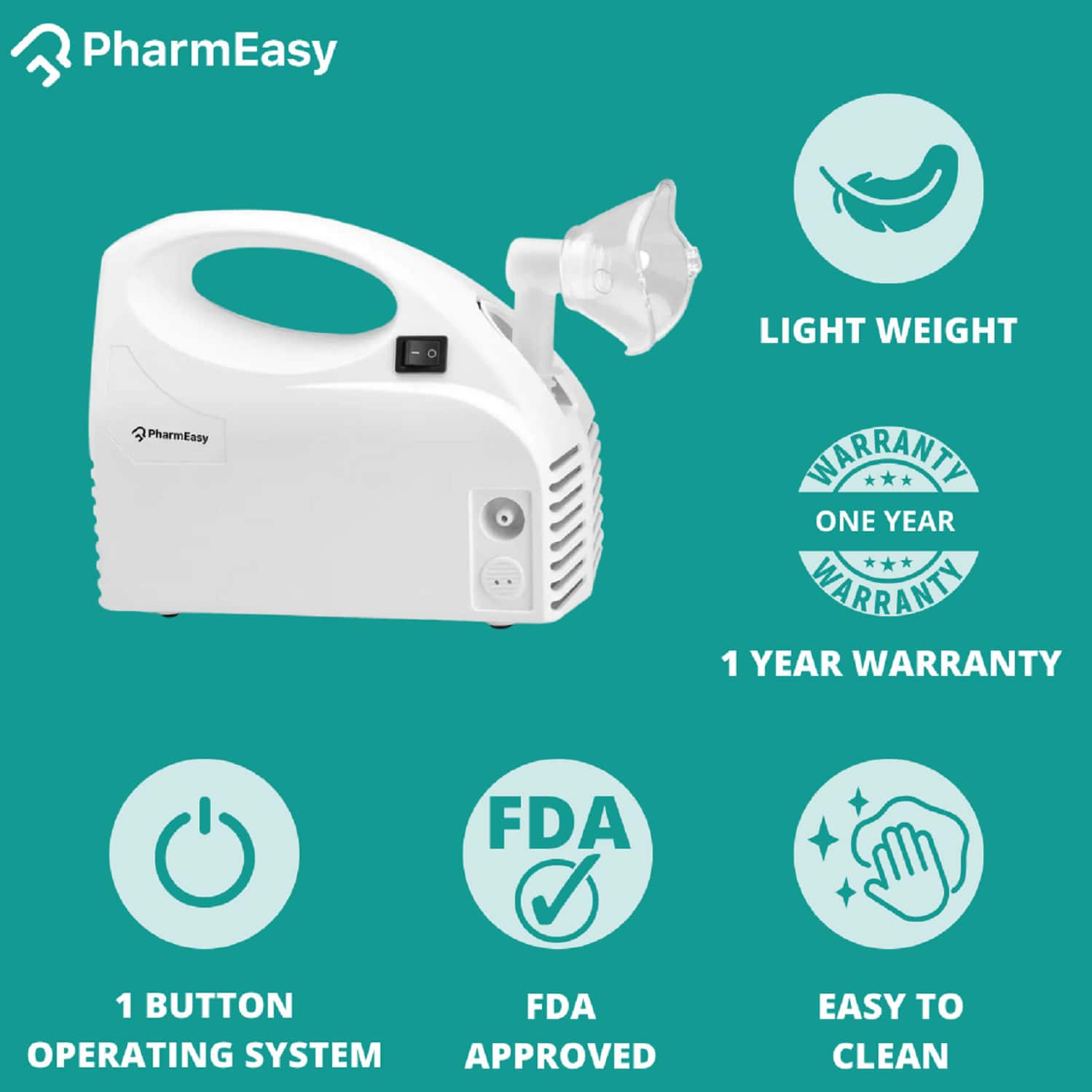 Buy PHARMEASY NEBULIZER Online & Get Upto 60% OFF at PharmEasy