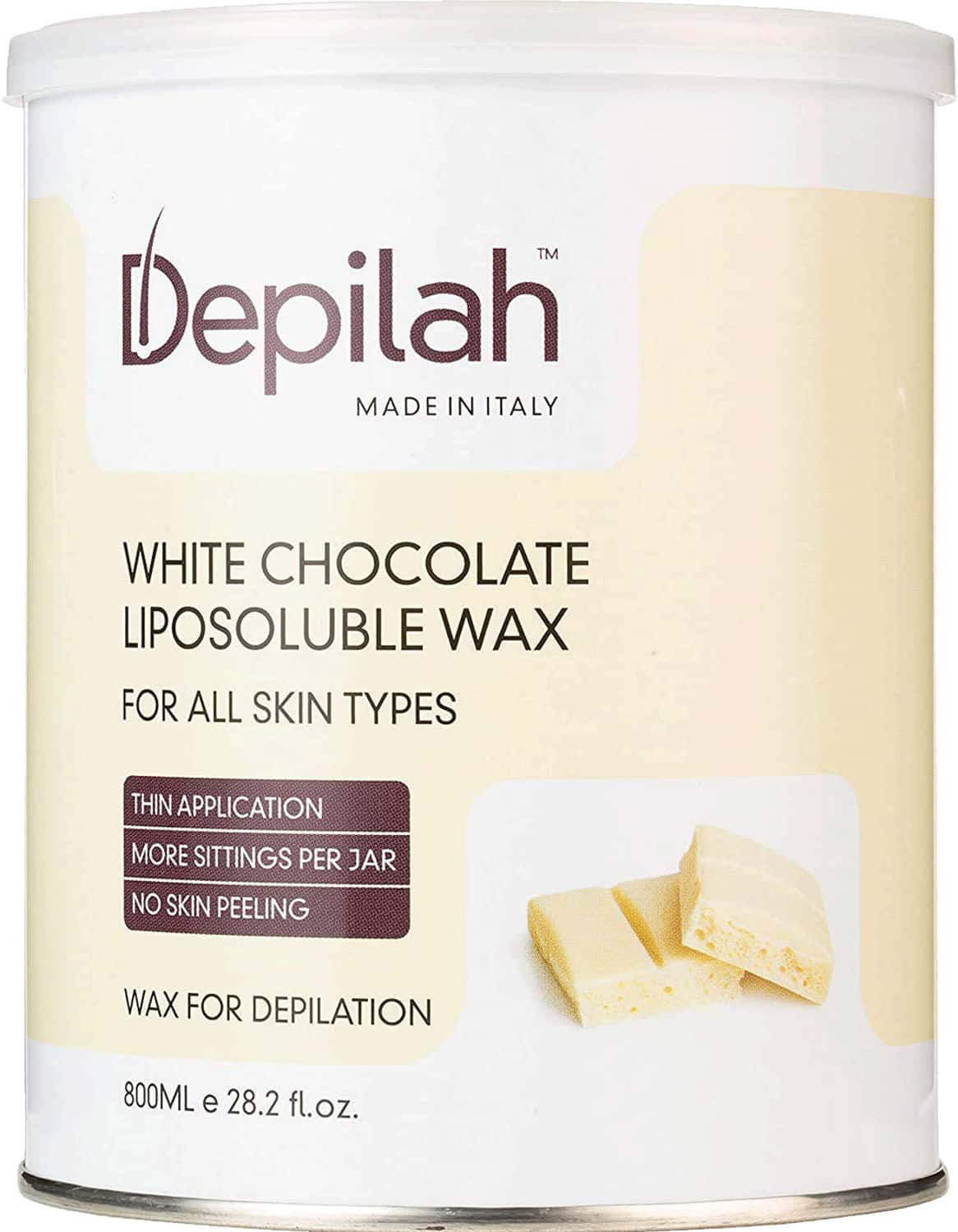 Buy DEPILAH ZINC OXIDE FLAVORED WAX FOR HAIR REMOVAL ALL TYPE SKIN ...