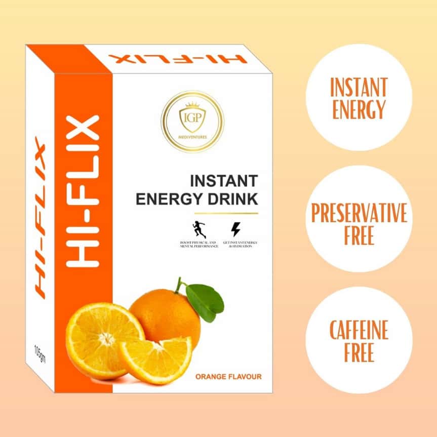 Buy HI-FLIX ENERGY DRINK - PACK OF 3(105GM PACK) Online & Get Upto 60% OFF at PharmEasy