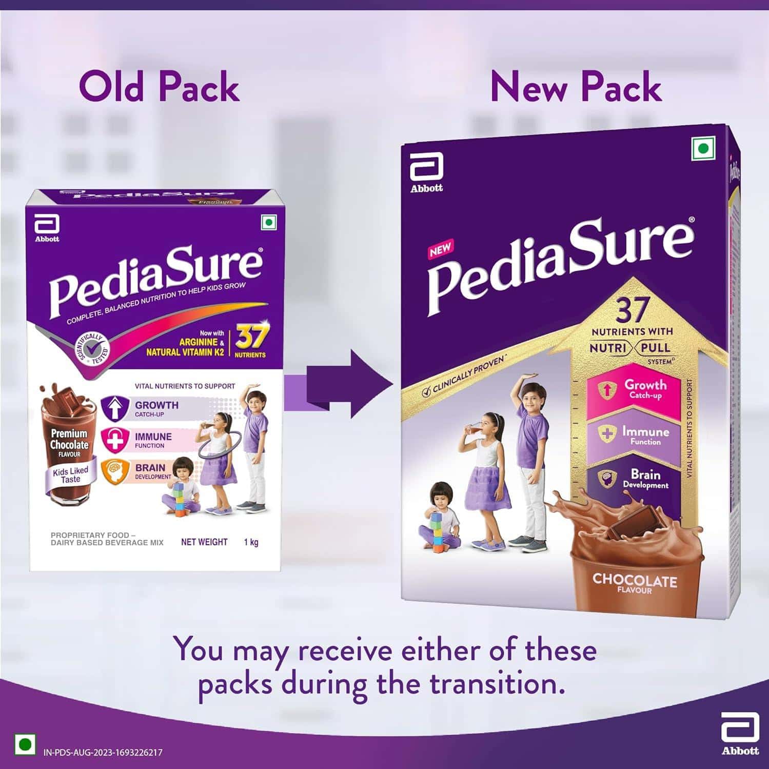 Buy NEW PEDIASURE CHOCOLATE FLAVOUR POWDER REFILL 1KG Online & Get Upto ...