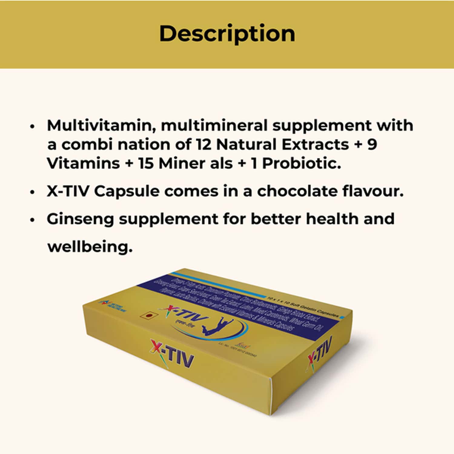 Buy X TIV CAPSULE (10X3 CAPSULE) Online & Get Upto 60% OFF at PharmEasy