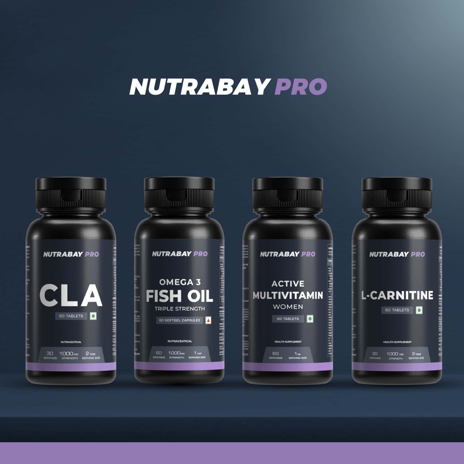 Buy NUTRABAY PRO ACTIVE MULTIVITAMIN FOR WOMEN - 60 TABS Online & Get ...