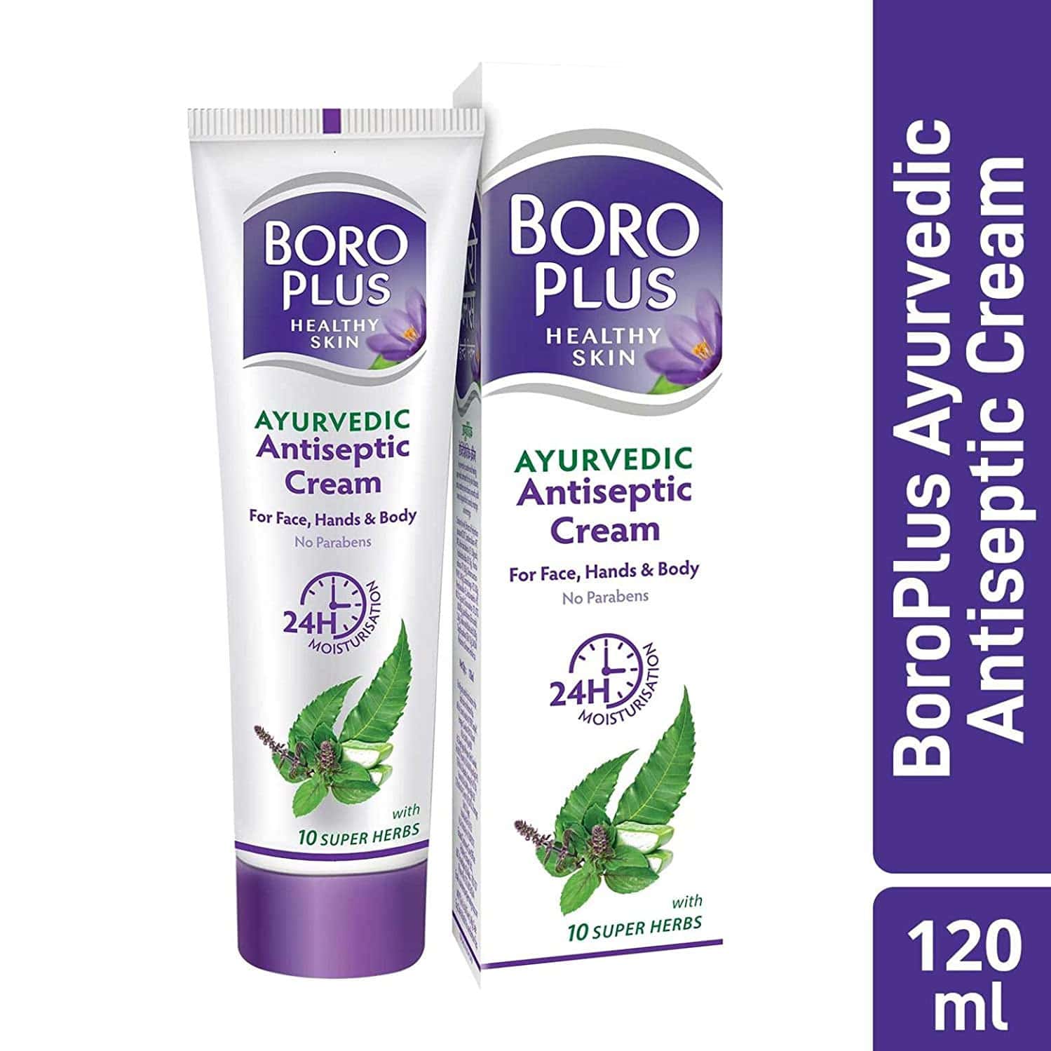 Buy BORO PLUS HEALTHY SKIN ANTISEPTIC CREAM TUBE OF 120 ML Online & Get ...