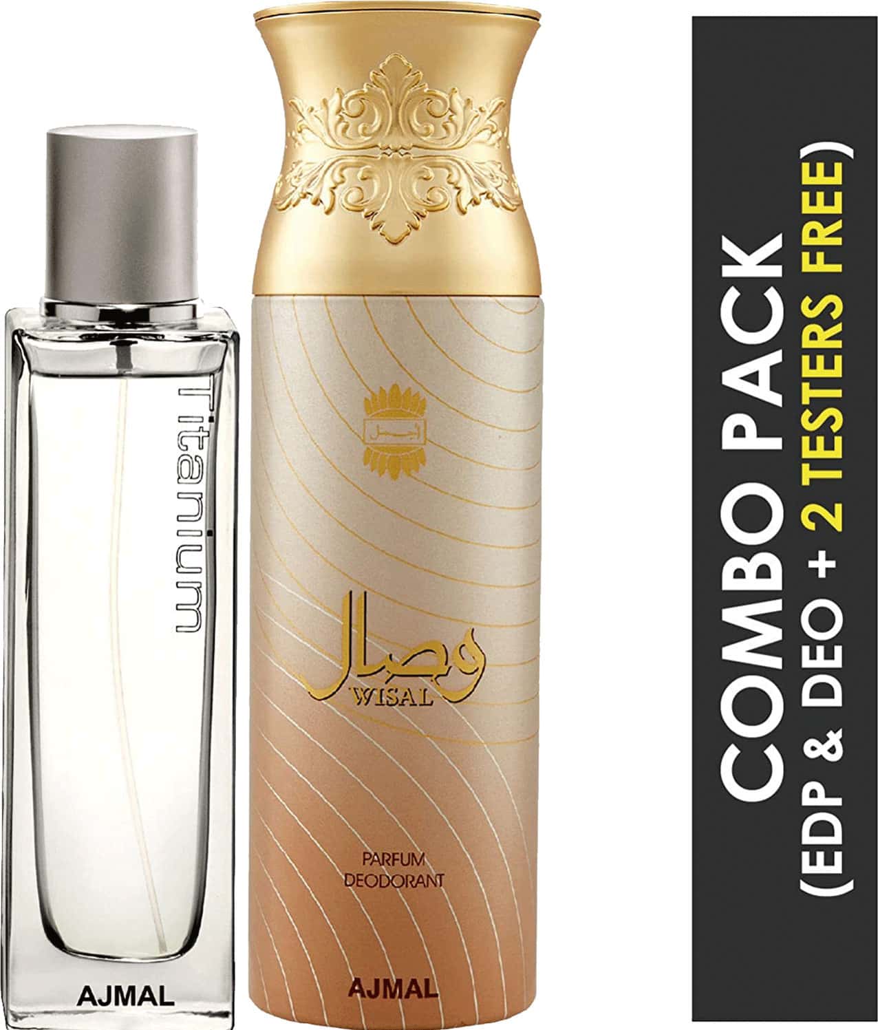 Buy AJMAL TITANIUM EAU DE PARFUM 100ML PERFUME FOR MEN AND WISAL ...