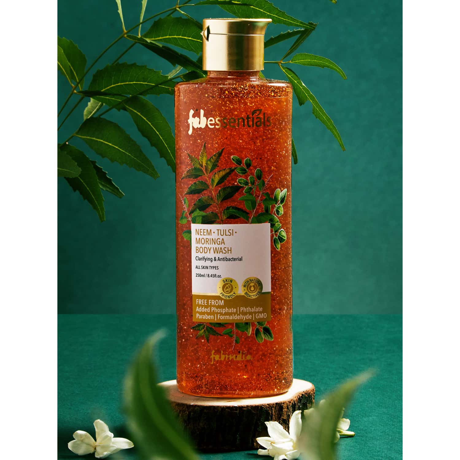 Buy FABESSENTIALS NEEM TULSI MORINGA BODY WASH 250 ML Online & Get Upto ...