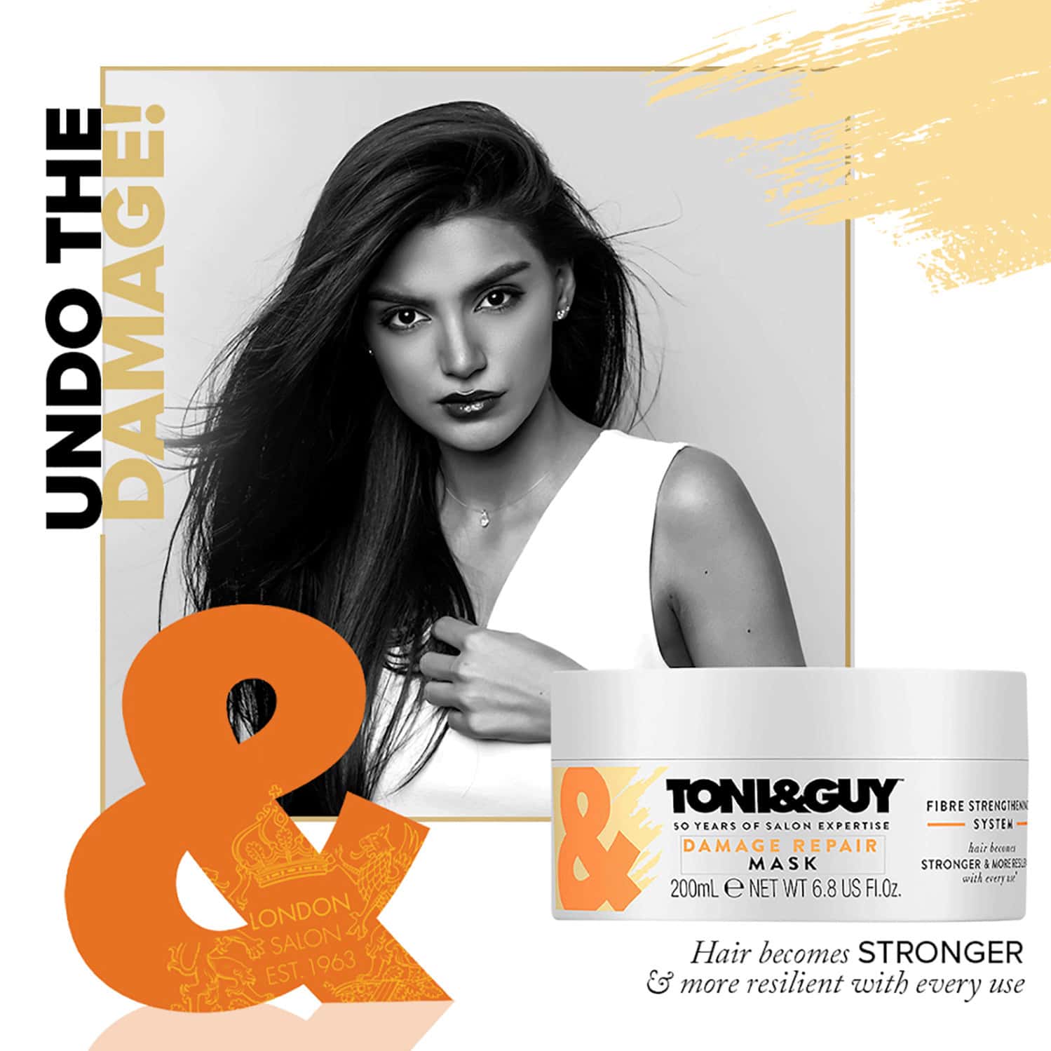 Buy TONI & GUY DAMAGE REPAIR HAIR MASK, INTENSE NOURISHING & REPAIR ...
