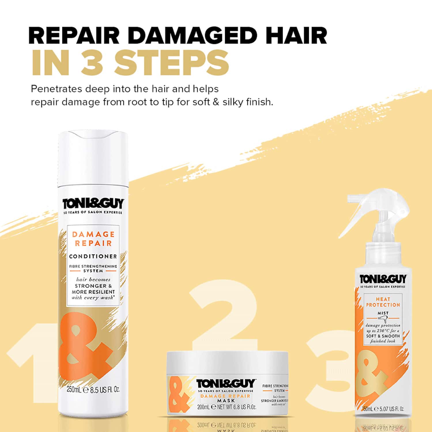 Buy TONI & GUY DAMAGE REPAIR HAIR MASK, INTENSE NOURISHING & REPAIR ...