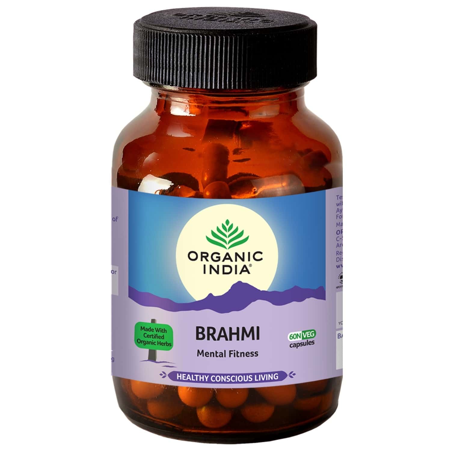 Buy ORGANIC INDIA BRAHMI - 60 CAPSULES Online & Get Upto 60% OFF at ...